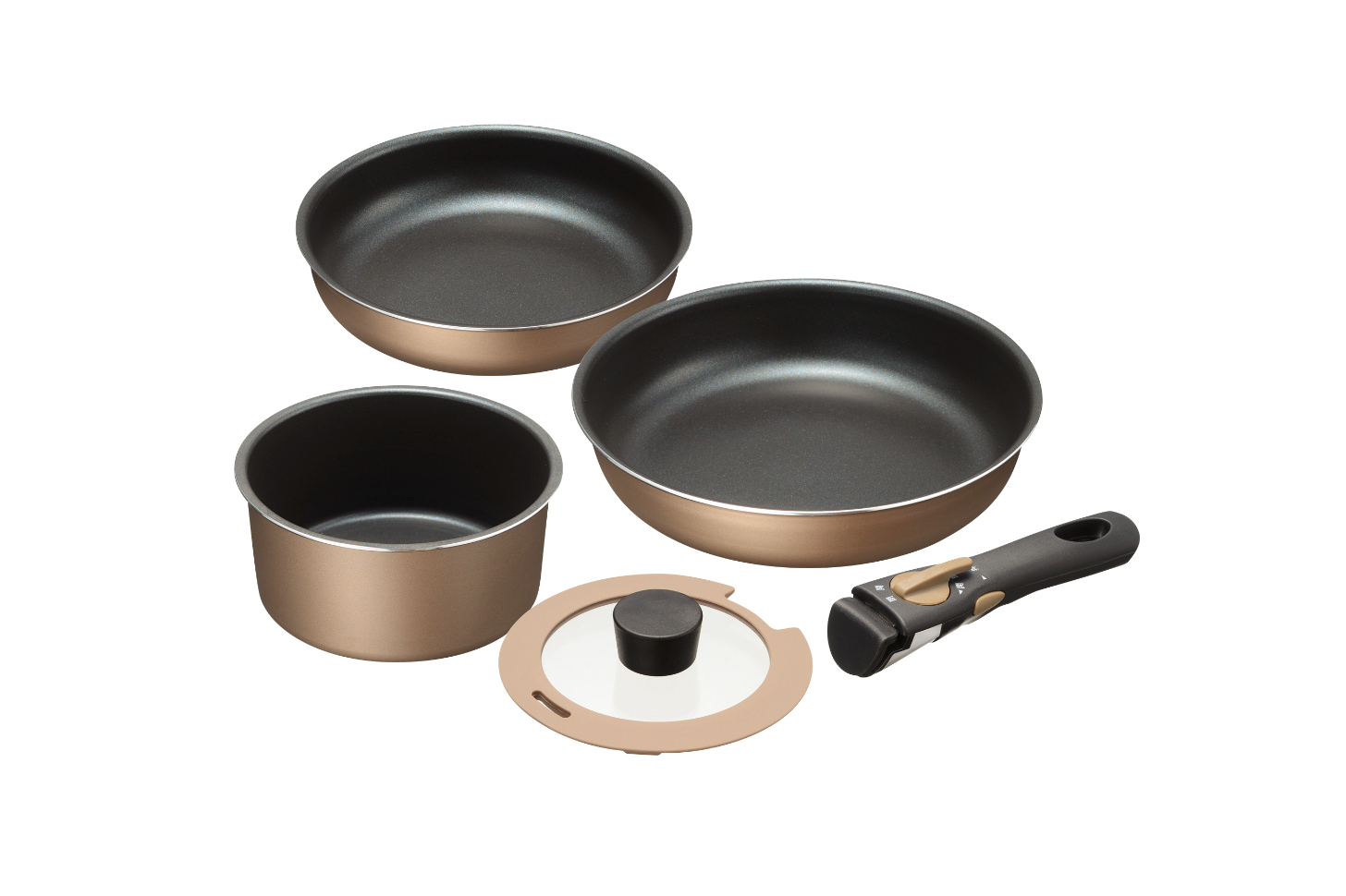 ブラナーノ2 IH着脱ハンドル鍋3点MB-2440 Pure Rose | 卸売・ 問屋・仕入れの専門サイト【NETSEA】