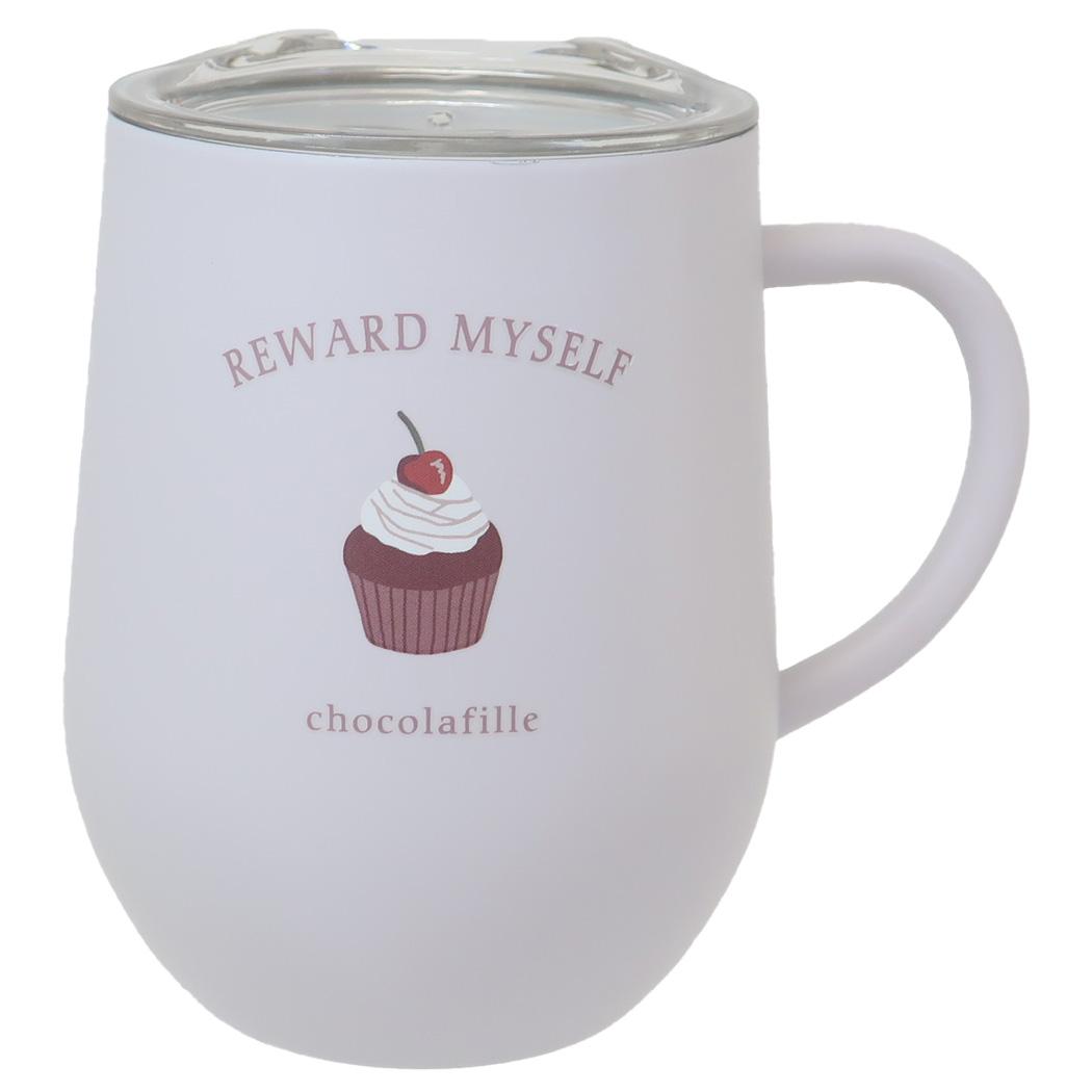 【マグカップ】ショコラフィーユ 蓋付きステンレスマグ320ml チョコカップケーキ 株式会社 ブライエンタープライズ | 卸売・ 問屋・仕入れの専門サイト【NETSEA】