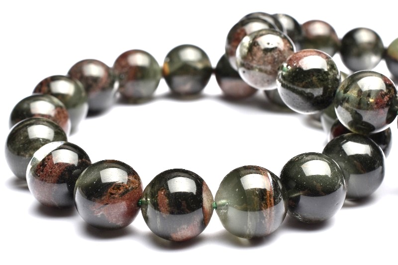 満杯内包 レッドグリーン ガーデンクォーツ 12mm ブレスレット 1個売り _BG4701-12 株式会社 SEKIKON 問屋・仕入れ・卸・卸売の専門【仕入れならNETSEA】