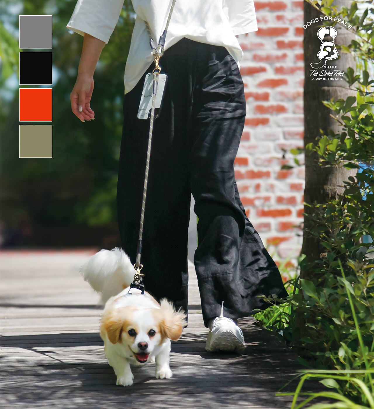 【DOGS】ショルダー2WAYクライミングロープリーシュ (4カラー) DOGS FOR PEACE / ドッグスフォーピース クレエ | 卸売・ 問屋・仕入れの専門サイト【NETSEA】