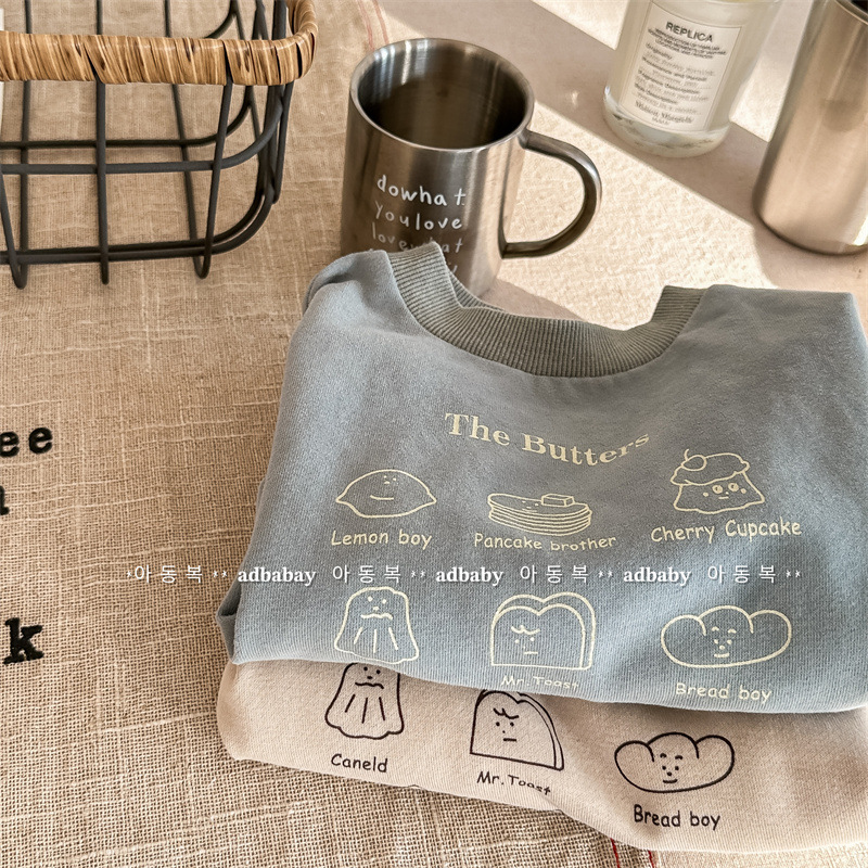 2024春新作 INS 韓国風子供服 キッズ服 長袖 トップス 2色 80-130cm LENA 問屋・仕入れ・卸・卸売の専門【仕入れならNETSEA】