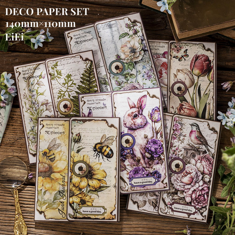 ヴィンテージ ペーパー ダメージ加工 便箋 アンティーク コラージュ sztz-30-145 | 卸売・ 問屋・仕入れの専門サイト【NETSEA】