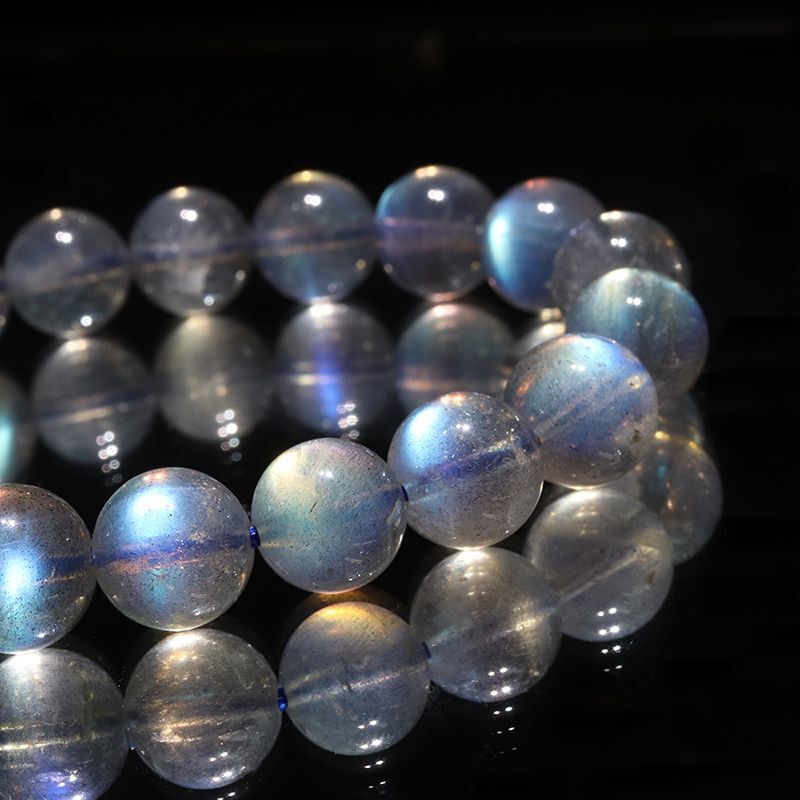 ブレス ラブラドライト＜マダガスカル産＞ 丸 約9.5mm パワーストーン 天然石 天然石卸売 ストーンクラブ 問屋・仕入れ・卸・卸売の専門【仕入れならNETSEA】