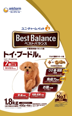 ベストバランス カリカリ プードル用7歳 1．8kg 株式会社 アイオロス 問屋・仕入れ・卸・卸売の専門【仕入れならNETSEA】