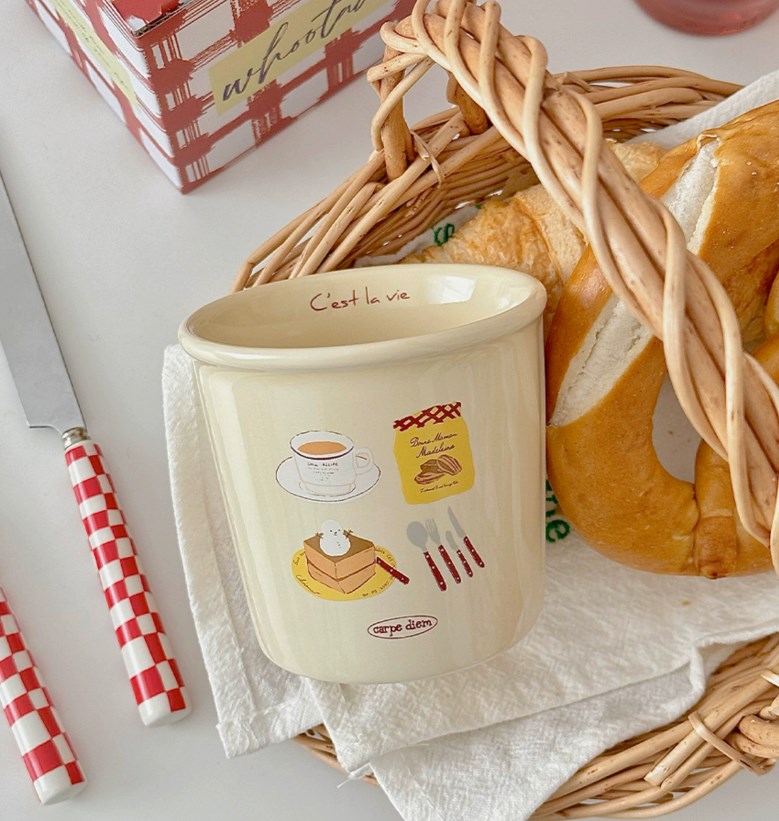 撮影道具 マグカップ ins コーヒーカップ YEP! 問屋・仕入れ・卸・卸売の専門【仕入れならNETSEA】