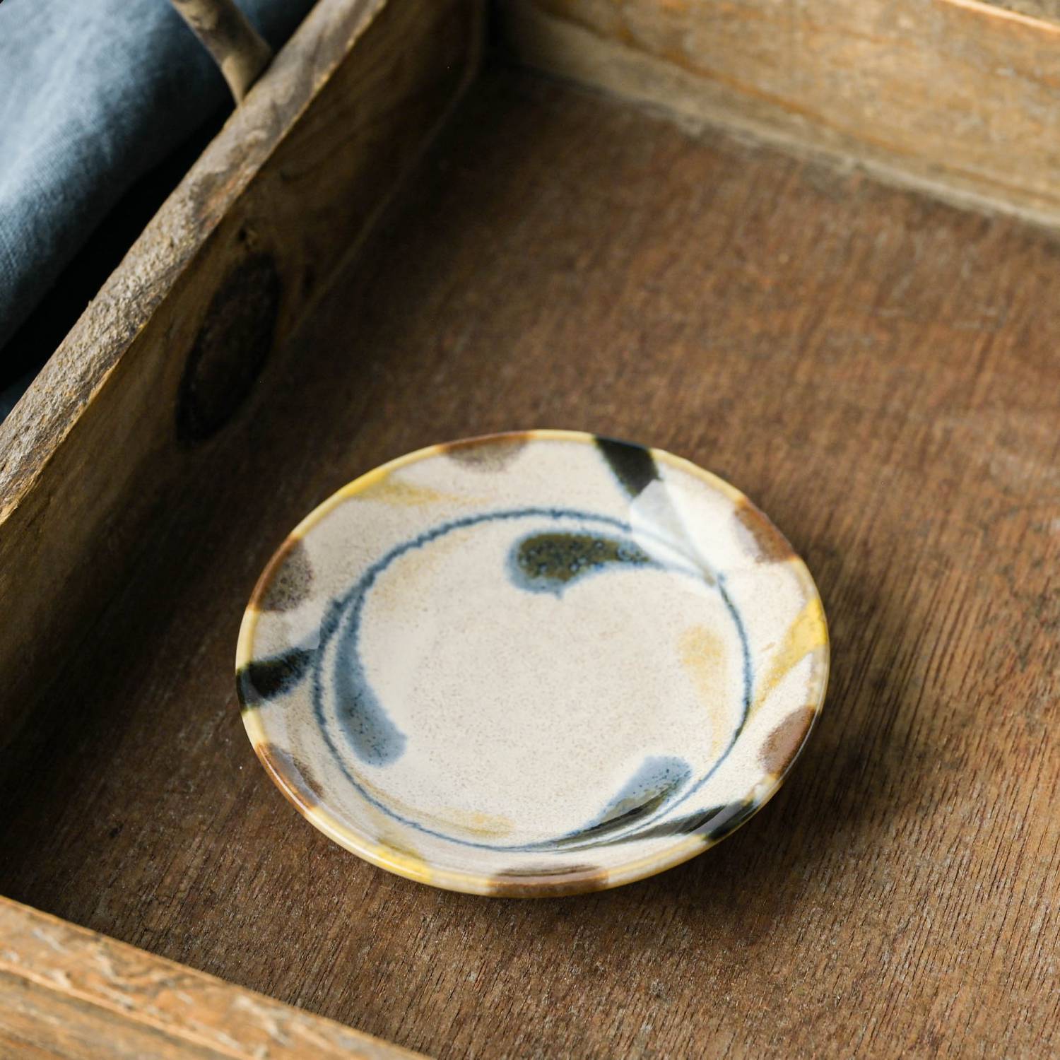 ブラッシュカラー small plate 黄唐草 9 cm[美濃焼] 有限会社 やまに | 卸売・ 問屋・仕入れの専門サイト【NETSEA】