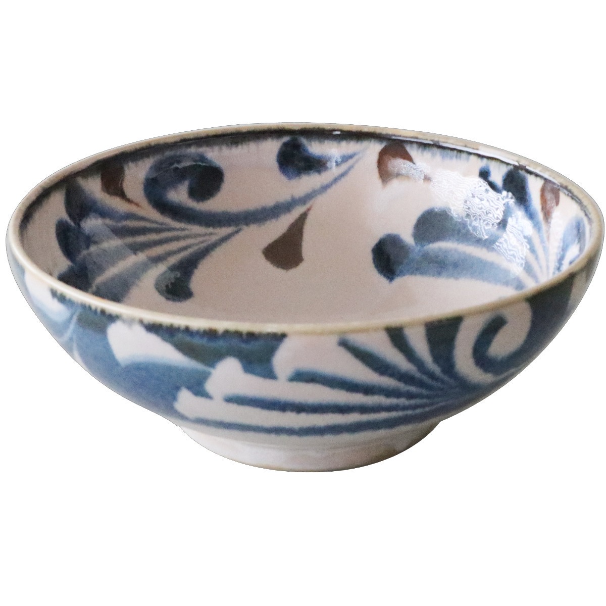 アワサカ 唐草 めん丼 MN-896 雑貨のFULTAC（フルタック） 問屋・仕入れ・卸・卸売の専門【仕入れならNETSEA】