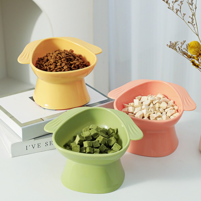 ペット用品 ペットボウル 猫ボウル 犬用ボウル 傾斜口 ハイレッグ 猫用品 PP素材 環 球 百 貨 問屋・仕入れ・卸・卸売の専門【仕入れならNETSEA】