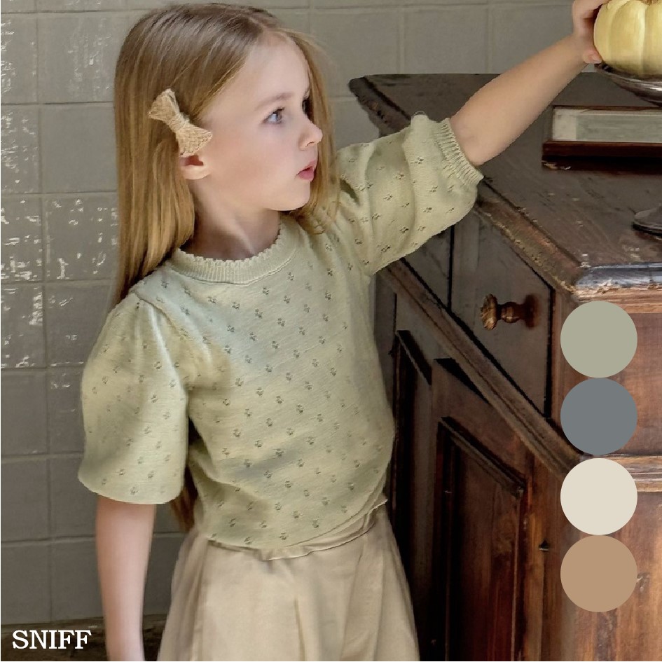 【24H即納 顧客直送可！】無地 長袖 インナーシャツ SNIFF JAPAN 子供服 問屋・仕入れ・卸・卸売の専門【仕入れならNETSEA】