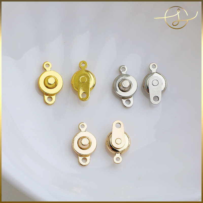 ニューホック 留め金具 丸カン付き 14Kメッキ DIYパーツ 手芸 基礎金具 アクセサリーパーツ クラフト | 卸売・ 問屋・仕入れの専門サイト【NETSEA】