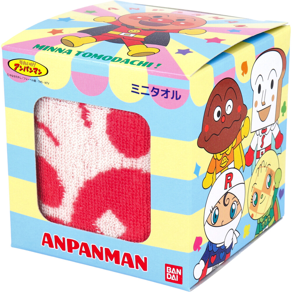 【アウトレット】アンパンマン ミニタオル アンパンマンレッド 約25×25cm AP24051R 1枚入 | 卸売・ 問屋・仕入れの専門サイト【NETSEA】