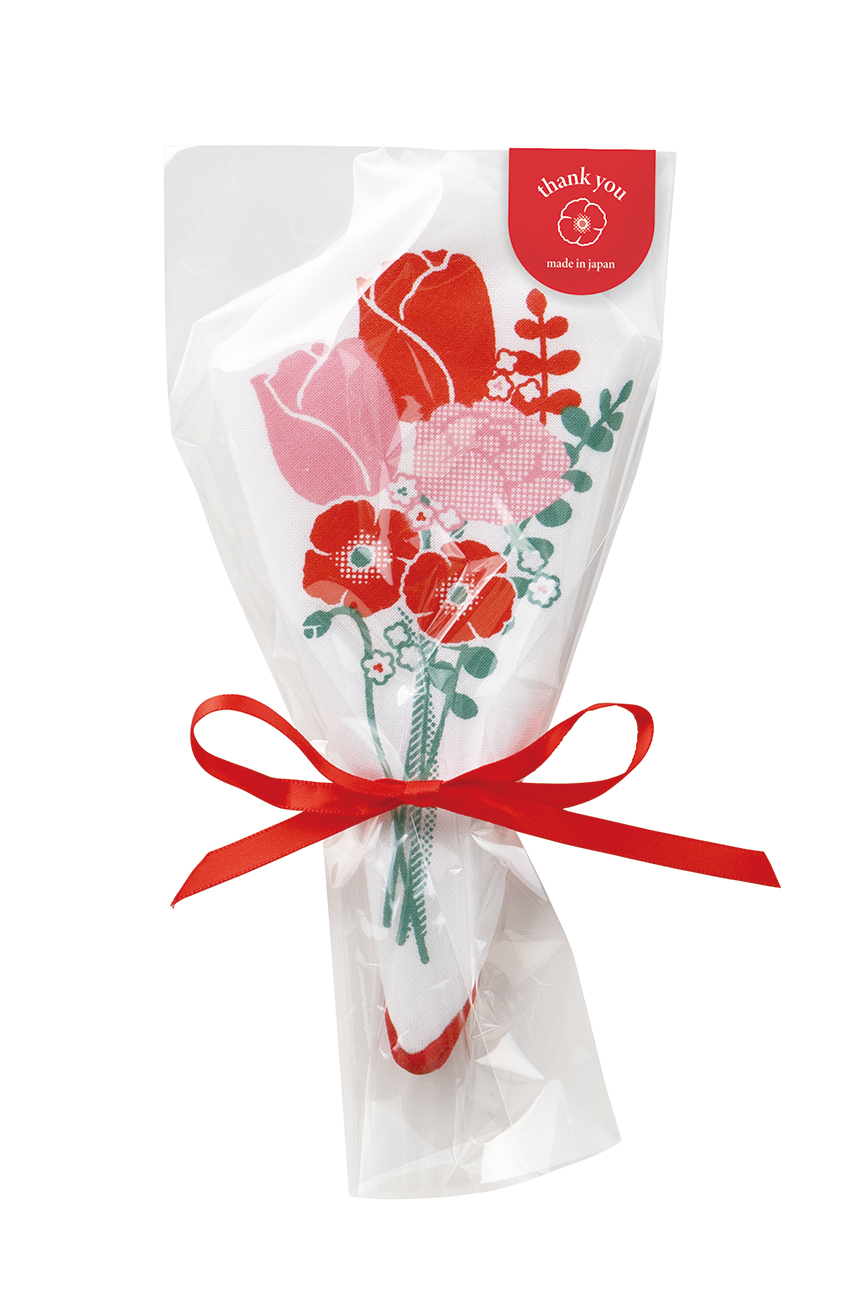 AH-38321 colors花束ハンカチ RD 雑貨のFULTAC（フルタック） | 卸売・ 問屋・仕入れの専門サイト【NETSEA】