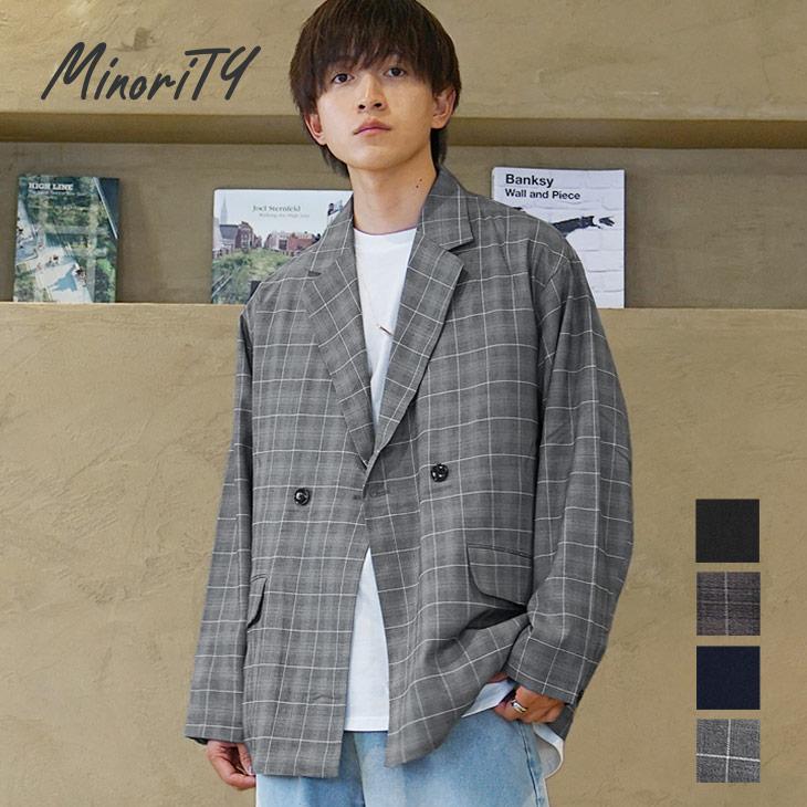 【2024年秋の新作】ストレッチ ルーズシルエット Wテーラードジャケット／MinoriTY エヴァー・グリーン 問屋・仕入れ・卸・卸売の専門【仕入れならNETSEA】