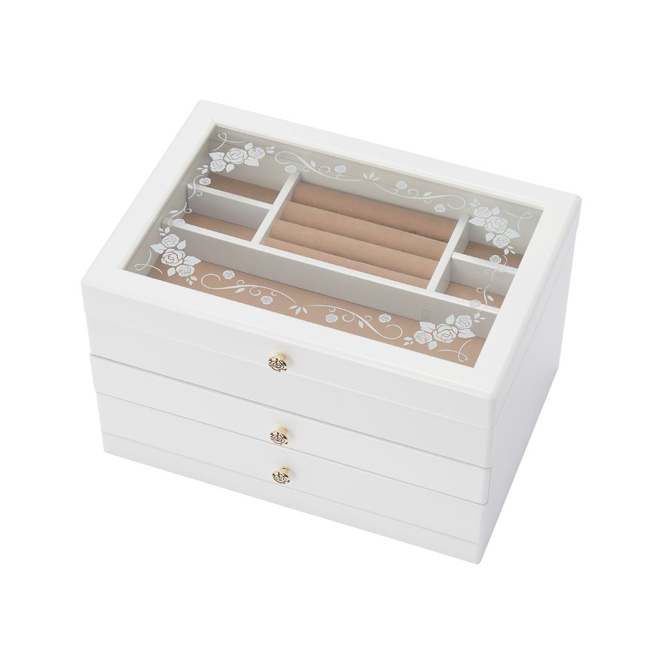 【Made in Japan】木製ジュエルケース ホワイト | 卸売・ 問屋・仕入れの専門サイト【NETSEA】