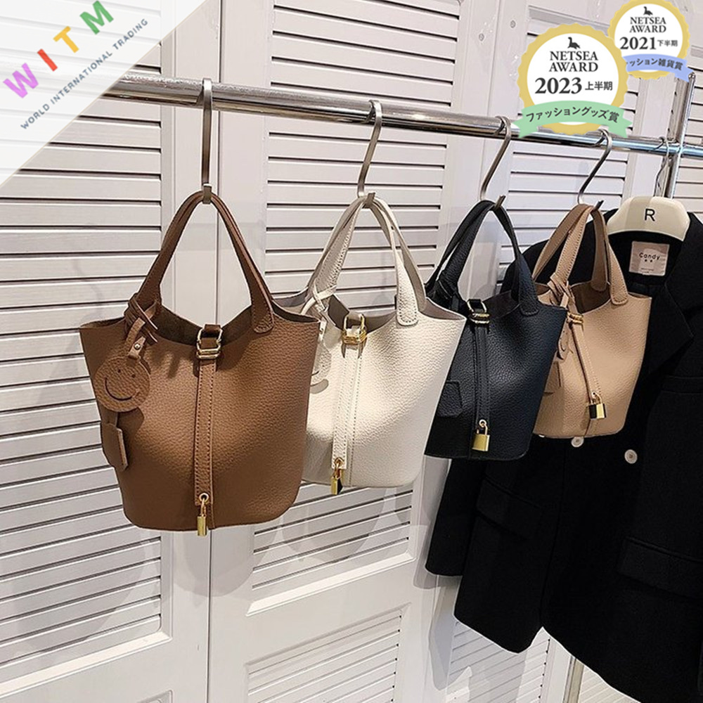 2024新作 PU ハンドバッグ 手提げ ショピングバッグ カバン ポーチ付き レディースファッション | 卸売・ 問屋・仕入れの専門サイト【NETSEA】