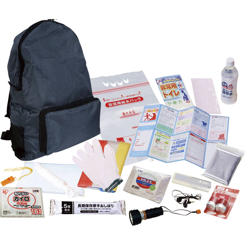 非常持出しリュックセット18点 HR25-18 | 卸売・ 問屋・仕入れの専門サイト【NETSEA】