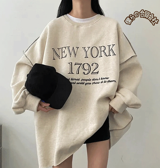 2025年春秋新作 レディース服 大きいサイズ 英字柄 トレーナー パーカー M#-2XL# 3色展開 僕らの 合同会社 | 卸売・ 問屋・仕入れの専門サイト【NETSEA】