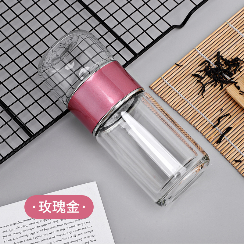 クリエイティブポータブルカップ-茶水分離円弧バラ金301-400ml | 卸売・ 問屋・仕入れの専門サイト【NETSEA】