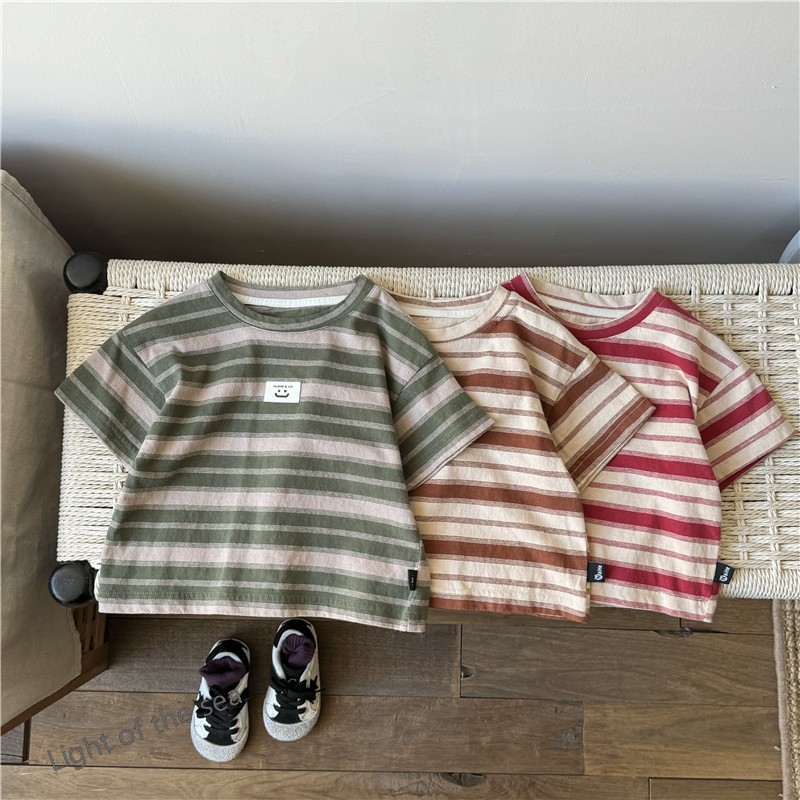 2025新作韓国子供服 ベビー服 キッズ男女兼用 半袖Tシャツ 3色 80cm-120cm | 卸売・ 問屋・仕入れの専門サイト【NETSEA】