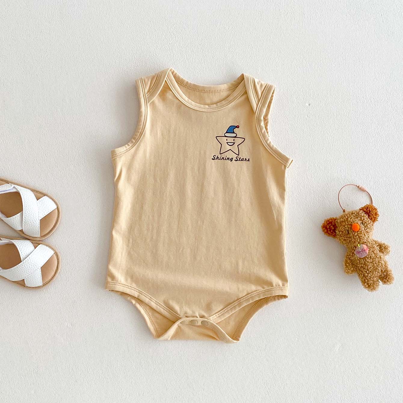 ★BaBy★ 66~90cm ベビーロンパース 星柄オールインワン 韓国ベビー服 | 卸売・ 問屋・仕入れの専門サイト【NETSEA】