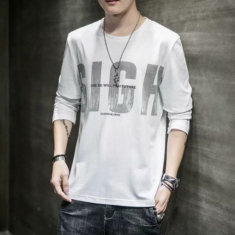 2025春秋メンズ服 シンプル おしゃれ 長袖Tシャツ トップス トレーナー インナーシャツ 3色展開[M~3XL] | 卸売・ 問屋・仕入れの専門サイト【NETSEA】