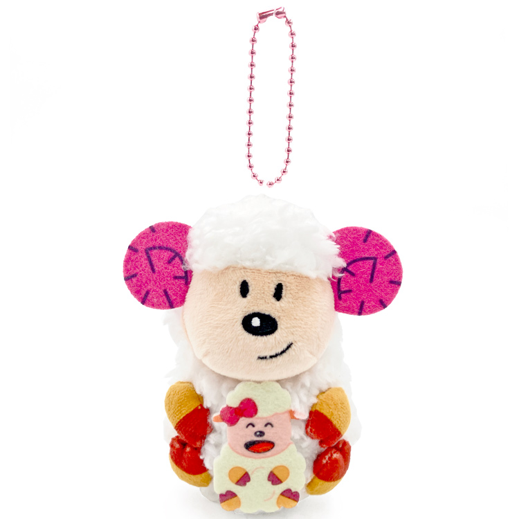 たべっ子どうぶつ ぬいぐるみボールチェーン（ひつじ）★たべっ子BABYシリーズ★【特価】 | 卸売・ 問屋・仕入れの専門サイト【NETSEA】