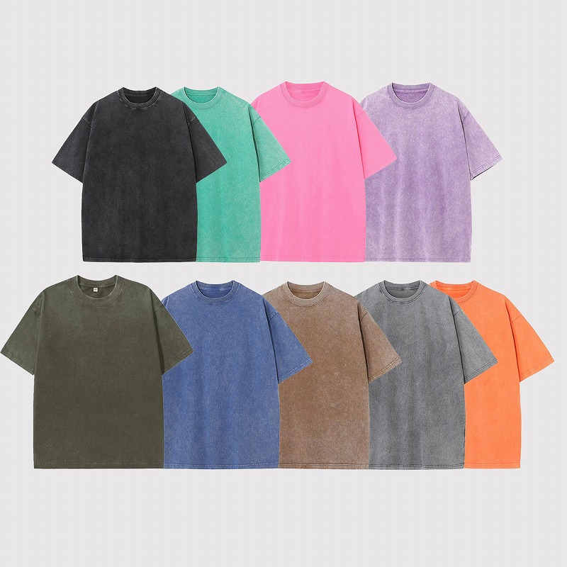 【OEM生産専用】ビンテージ風 半袖Tシャツ 男女兼用トップス ★全10色【OEM生産専用】 | 卸売・ 問屋・仕入れの専門サイト【NETSEA】