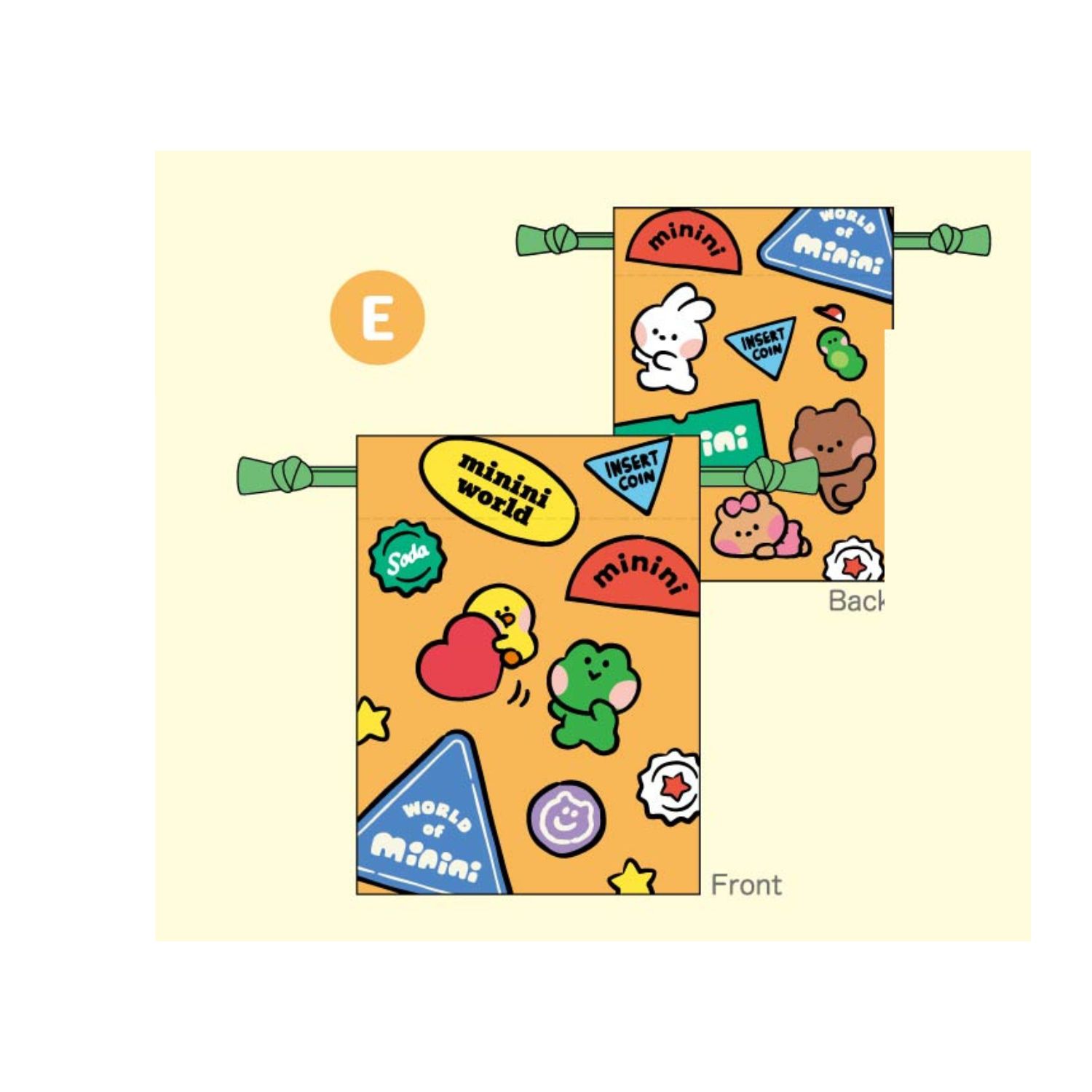 minini プリントミニ巾着 E MN-0044 | 卸売・ 問屋・仕入れの専門サイト【NETSEA】