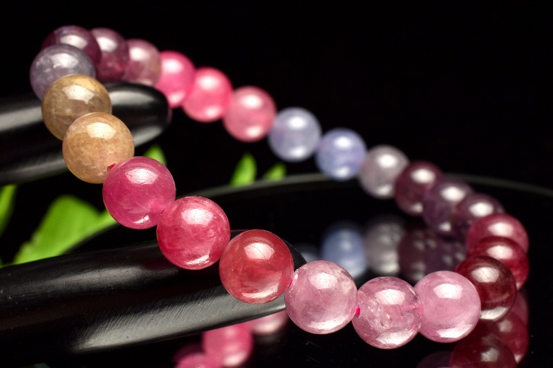 【1点物】AAA透過性あり 高発色 MIXスピネル 8mm グラデーション ブレスレット _MA5651 | 卸売・ 問屋・仕入れの専門サイト【NETSEA】