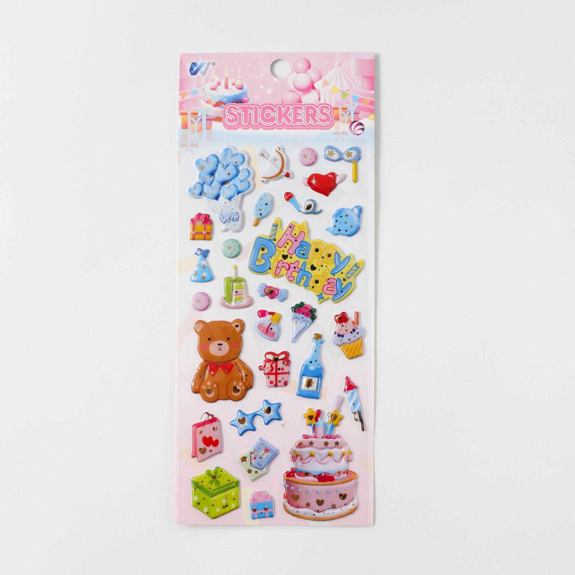 手作り DIY ぷくぷく ボンボンシール 3Dステッカー 立体ステッカー ぷっくりシール 粘着シール | 卸売・ 問屋・仕入れの専門サイト【NETSEA】