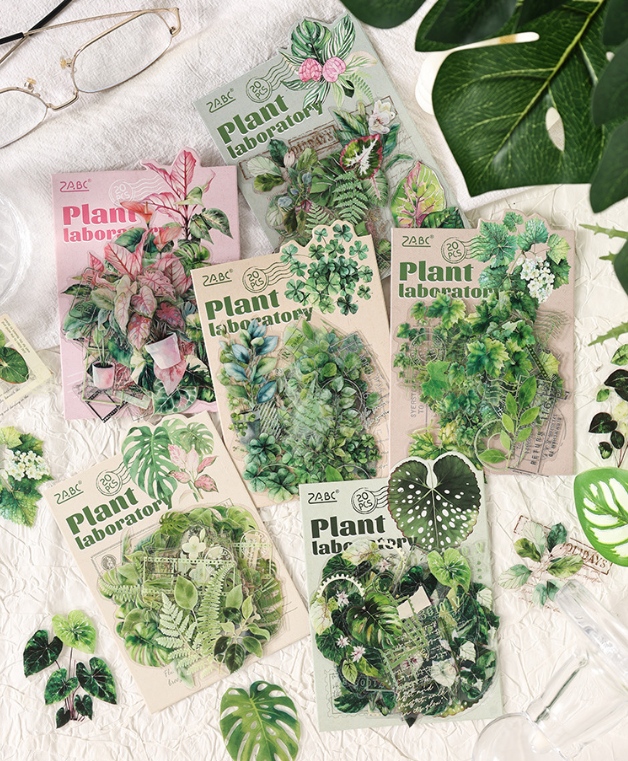 植物实验室PETシール おしゃれな葉っぱ 防水手帳素材 | 卸売・ 問屋・仕入れの専門サイト【NETSEA】
