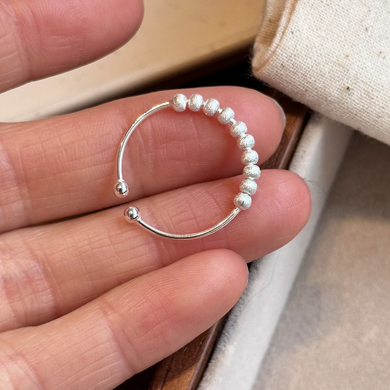 ミニシルバービーズ指輪 リング S925 シルバーアクセサリー アレルギー対応 調整可能 おしゃれ 上品 | 卸売・ 問屋・仕入れの専門サイト【NETSEA】