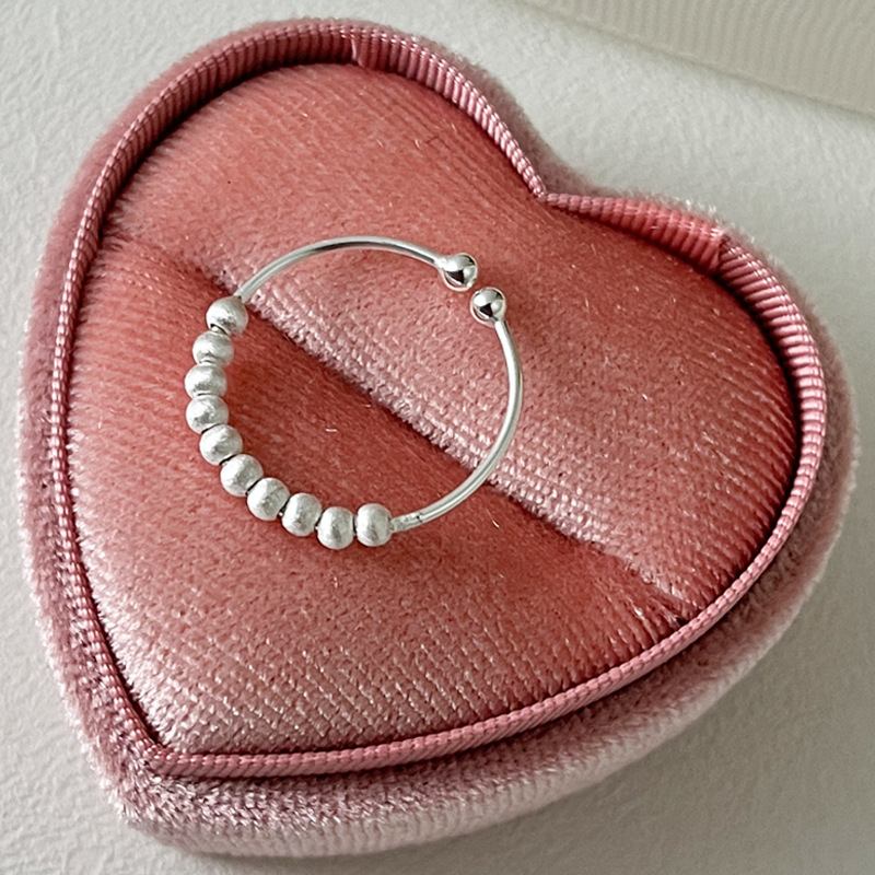 ミニシルバービーズ指輪 リング S925 シルバーアクセサリー アレルギー対応 調整可能 おしゃれ 上品 | 卸売・ 問屋・仕入れの専門サイト【NETSEA】