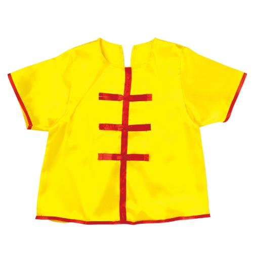 ソフトサテン チャイナシャツ 黄 J 21861 | 卸売・ 問屋・仕入れの専門サイト【NETSEA】