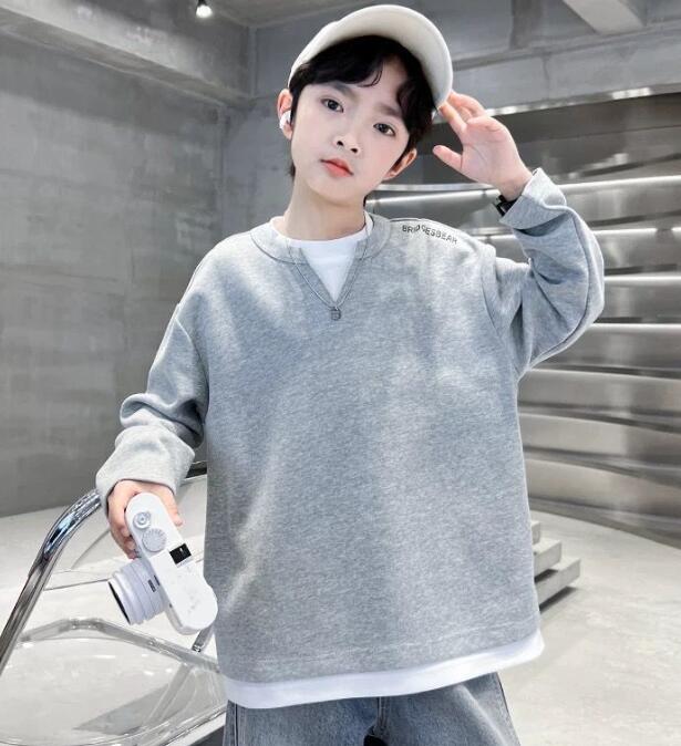 2025新作 キッズ服 トップス スウェット ★120－170CM 2色 | 卸売・ 問屋・仕入れの専門サイト【NETSEA】