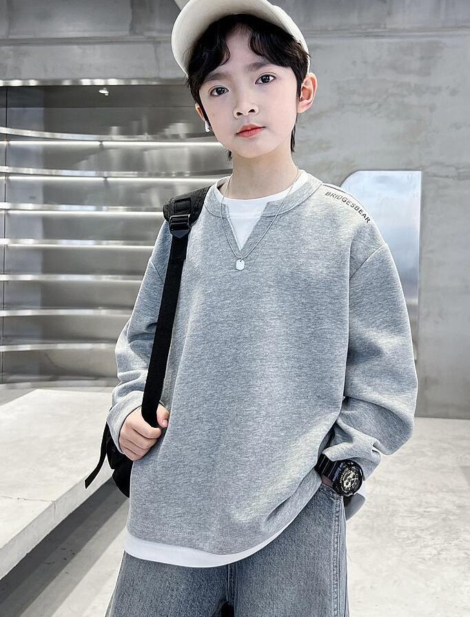 2025新作 キッズ服 トップス スウェット ★120－170CM 2色 | 卸売・ 問屋・仕入れの専門サイト【NETSEA】