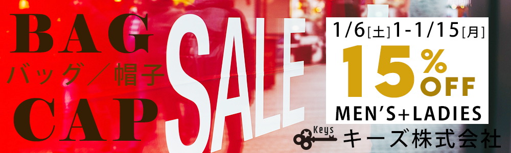 【15％OFF】対象のバッグ・帽子★メンズレディース｜キーズ 株式会社 【NETSEA】問屋・卸売・卸・仕入れ専門